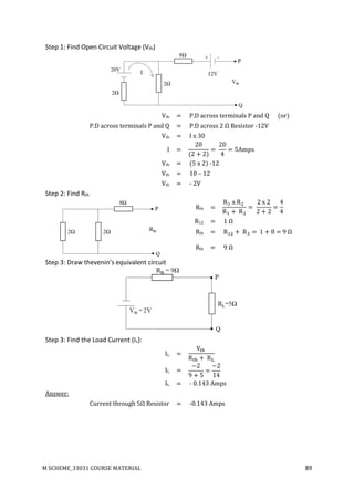 Electrical circuit theory | PDF
