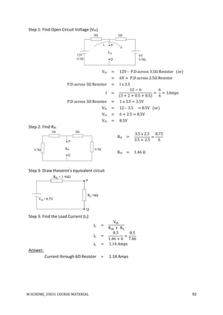 Electrical circuit theory | PDF | Computer Networking | Computing