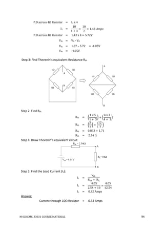 Electrical circuit theory | PDF | Computer Networking | Computing
