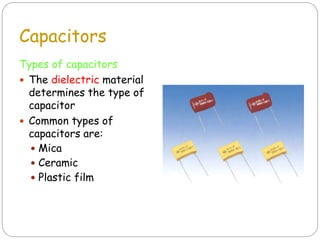 Electrical components 8 | PPTX