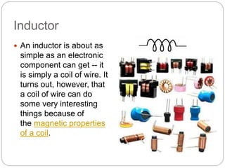 Electrical components 8 | PPTX