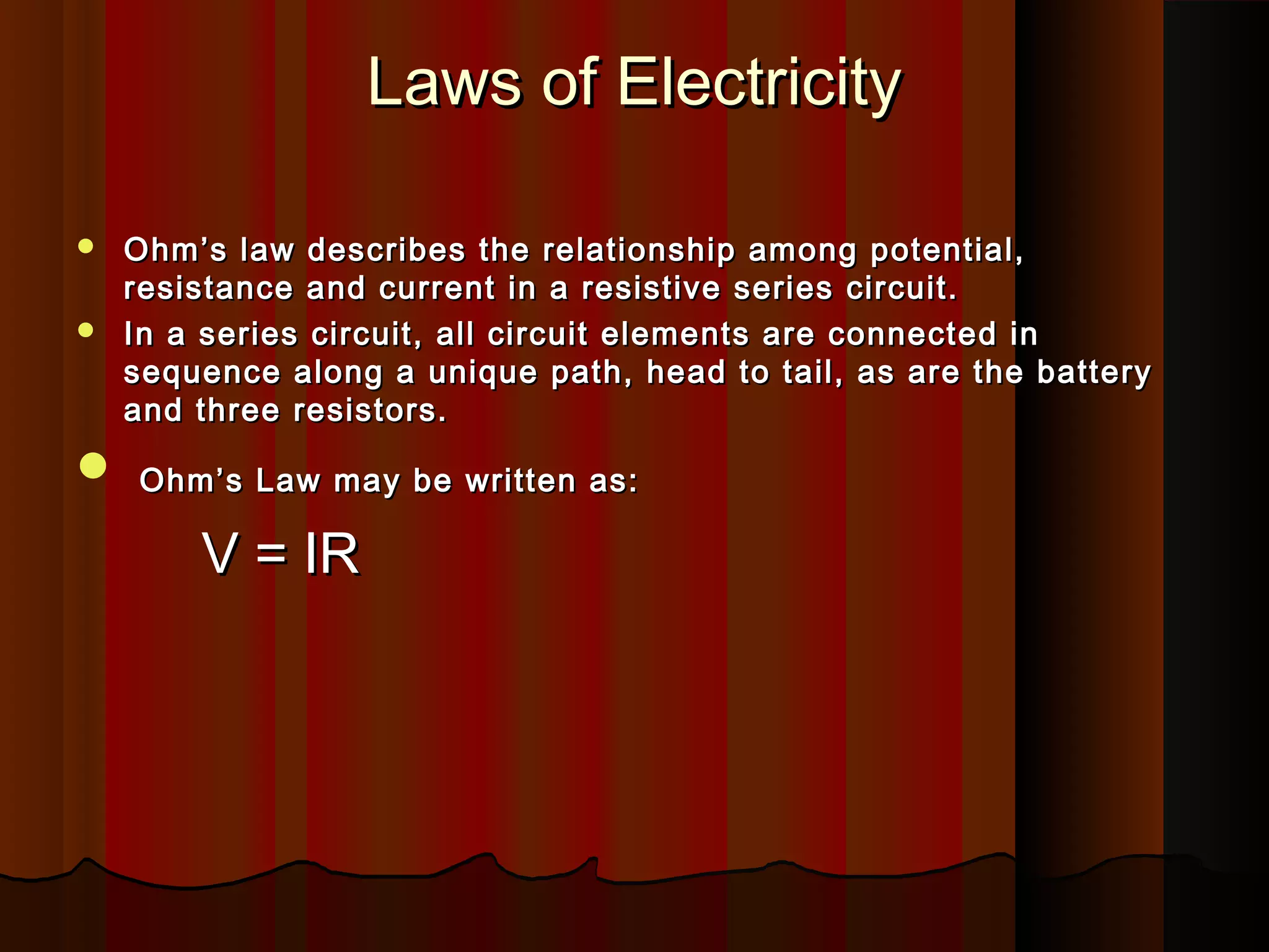 Electrical components and circuits | PPT