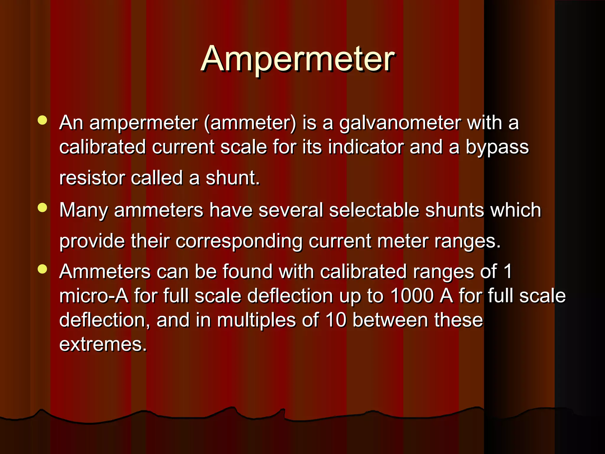 Electrical components and circuits | PPT