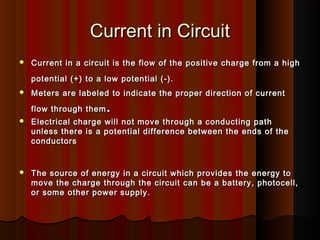 Electrical components and circuits | PPT