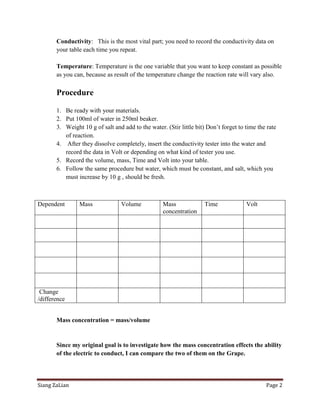 Electrical conductivity | DOCX