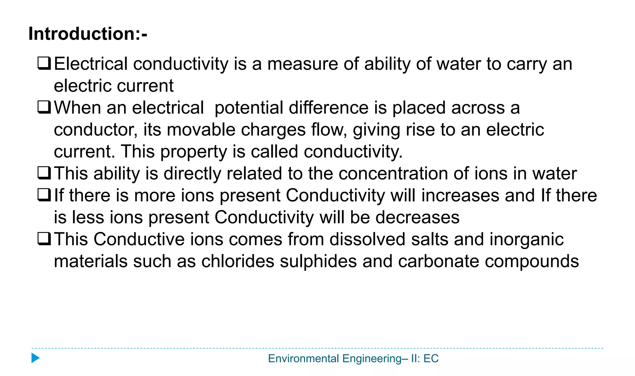 Electrical conductivity | PPTX
