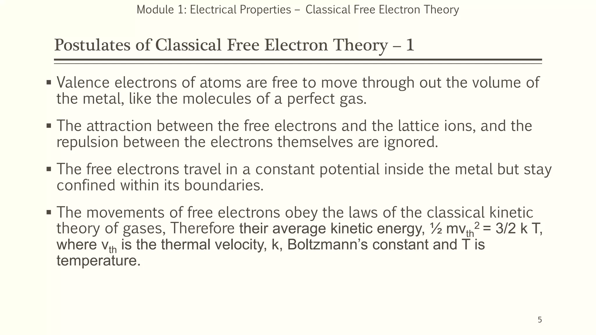 Electrical conductivity | PPTX