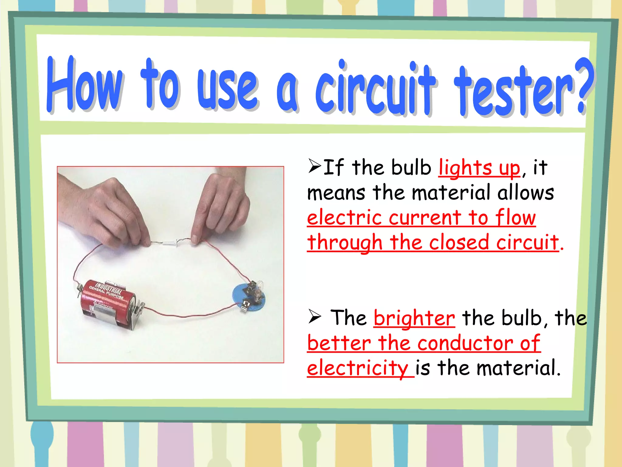 Electrical Conductors And Insulators | PPT