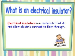 Electrical Conductors And Insulators | PPT