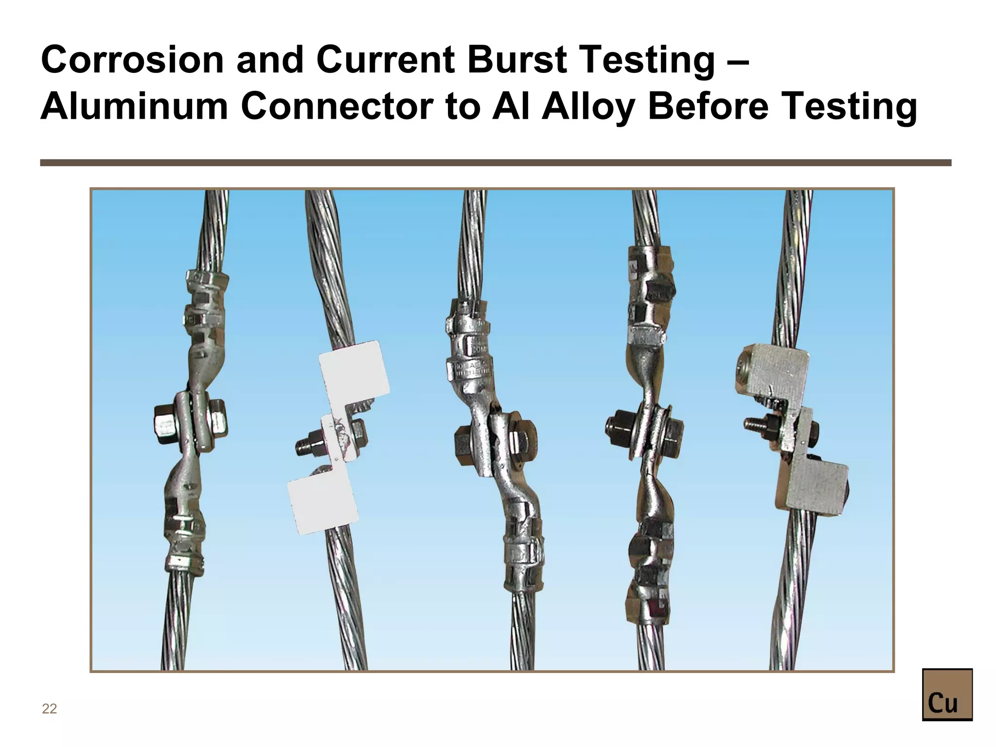 Electrical connectability copper versus aluminum | PDF