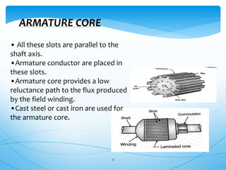 Electrical dc machines | PPTX