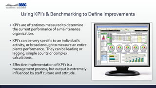 Electrical Department Maintenance Management Vision | PDF