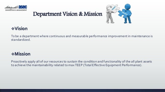 Electrical Department Maintenance Management Vision electrical-department-maintenance-management-vision