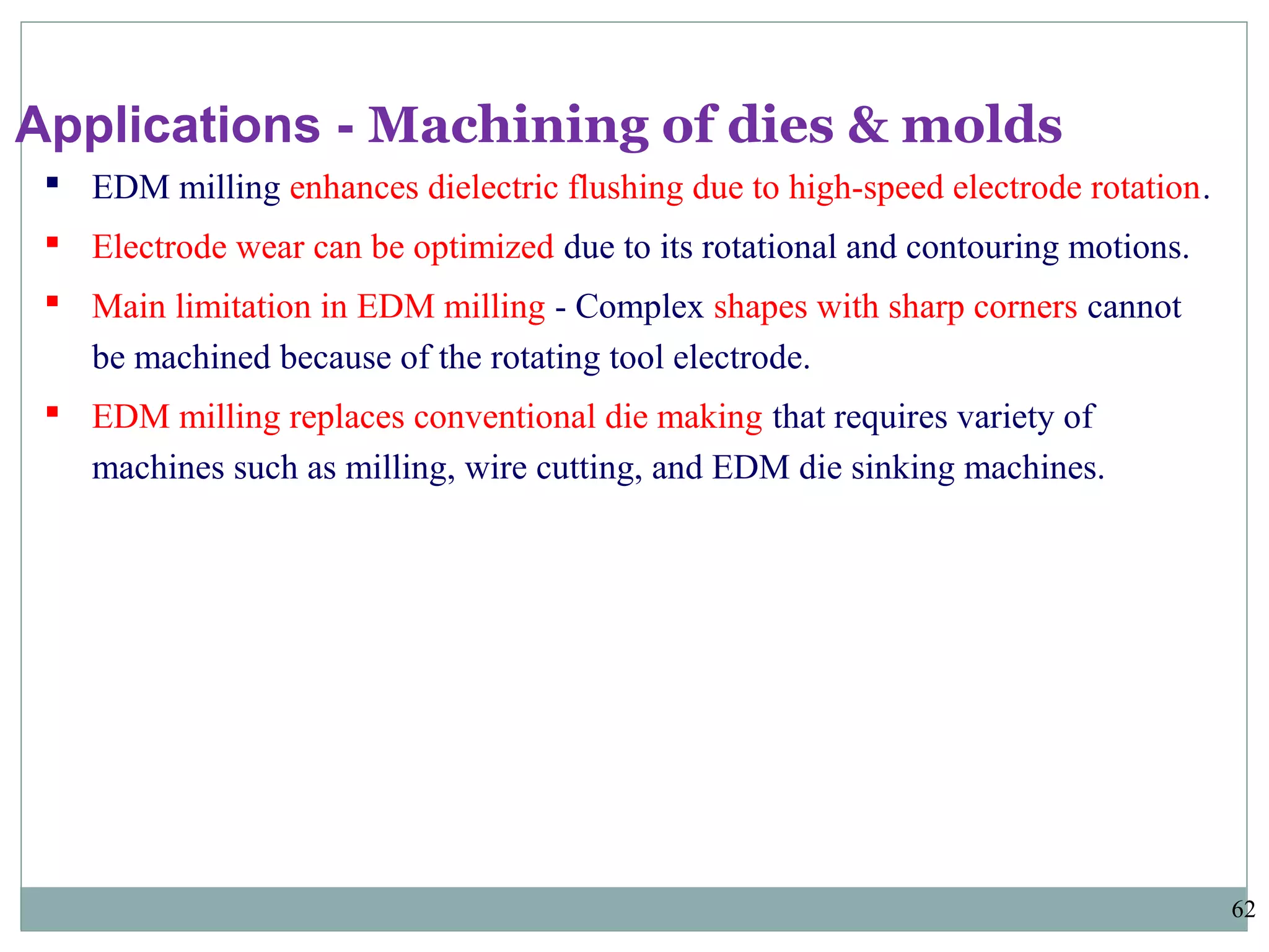 Electrical discharge machining | PPT
