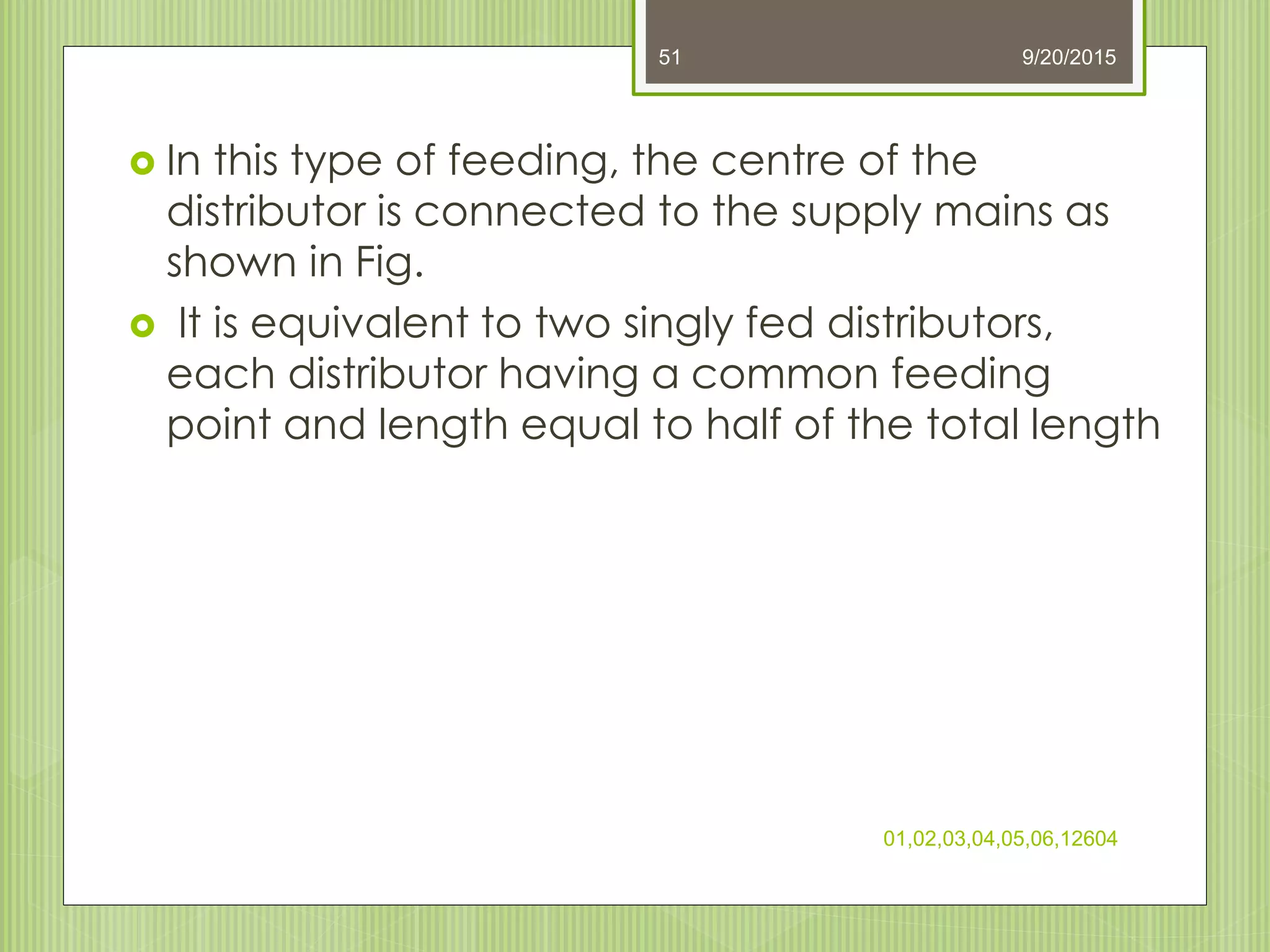 Electrical distribution system | PPTX
