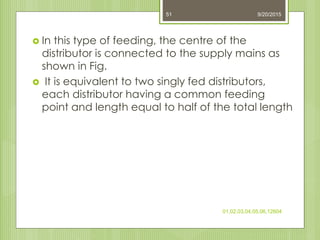 Electrical distribution system | PPTX