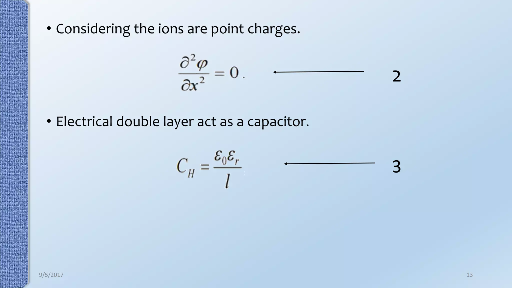 Electrical Double Layer Theory Pptx