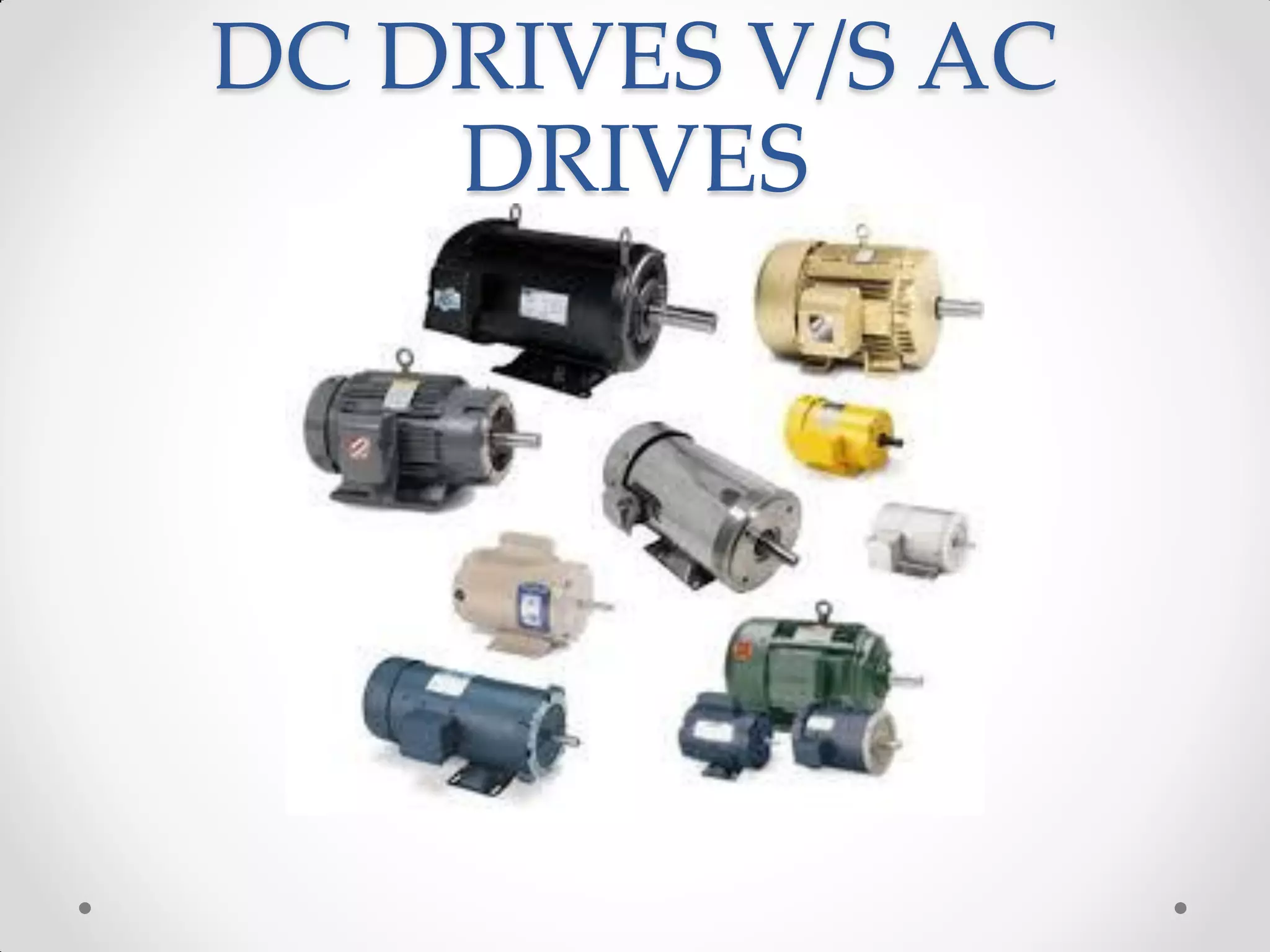 Electrical drives | PDF