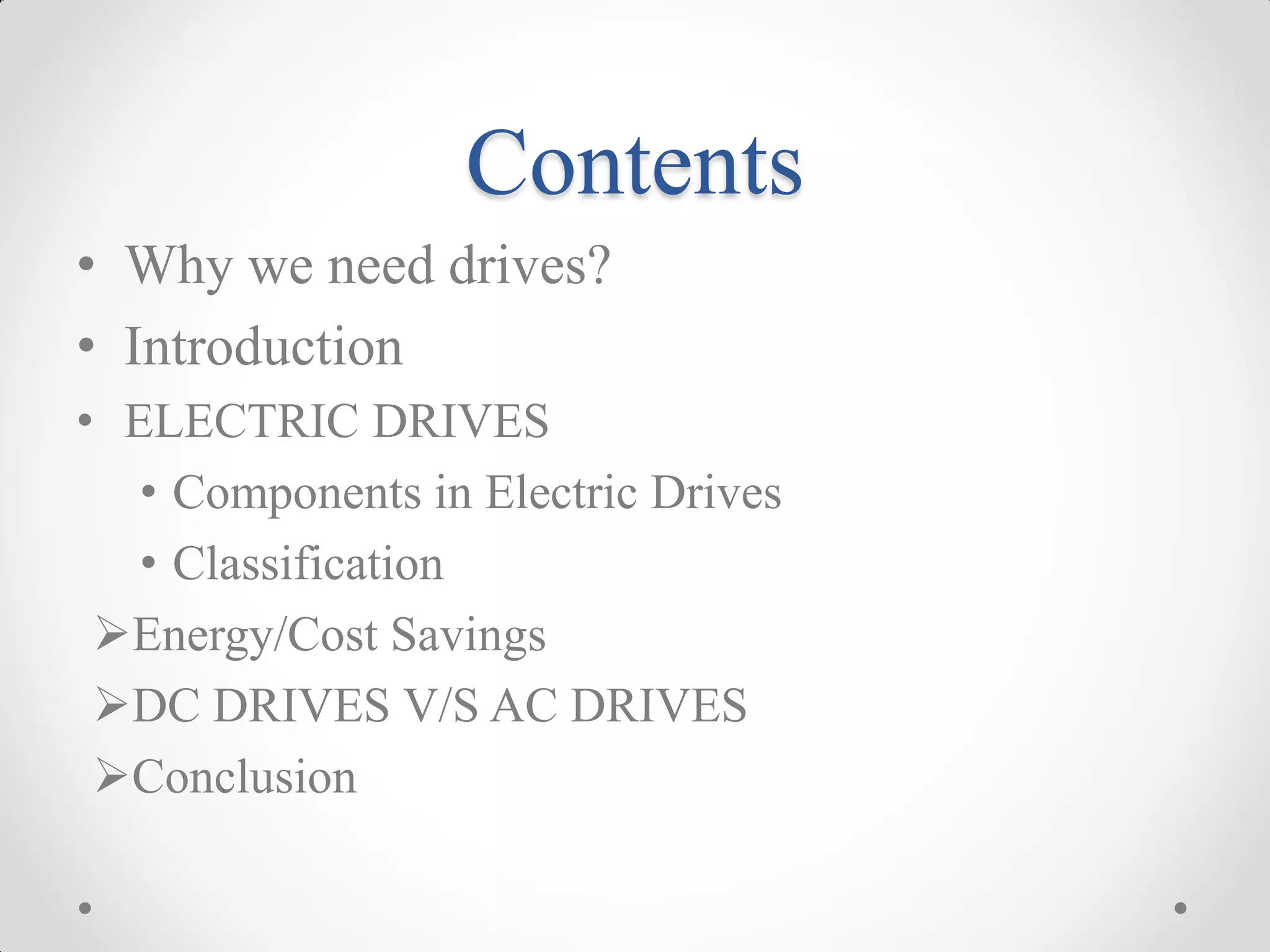 Electrical drives | PDF