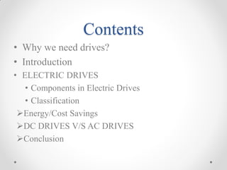 Electrical drives | PDF