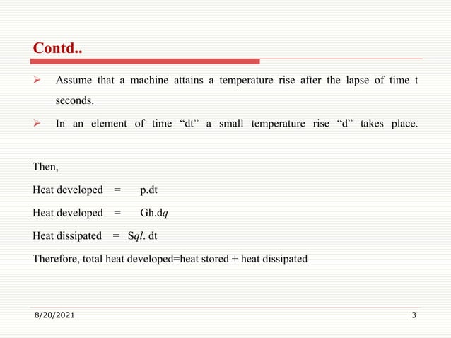 Electrical Drives and Control Heating and Cooling Curves | PDF