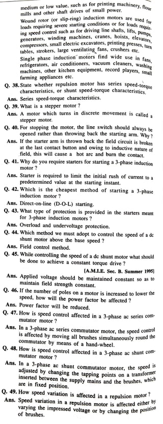 Electrical drives short Question answer.pdf