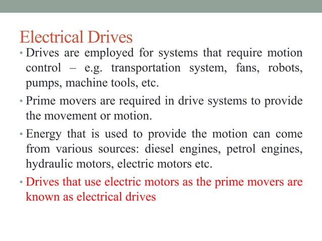 Electrical drive unit 1 as per IP university_EEE | PDF | Radio Control ...