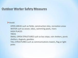 Electrical, earthquake and lighting hazard protection | PPT