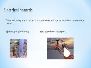 Electrical, earthquake and lighting hazard protection | PPT