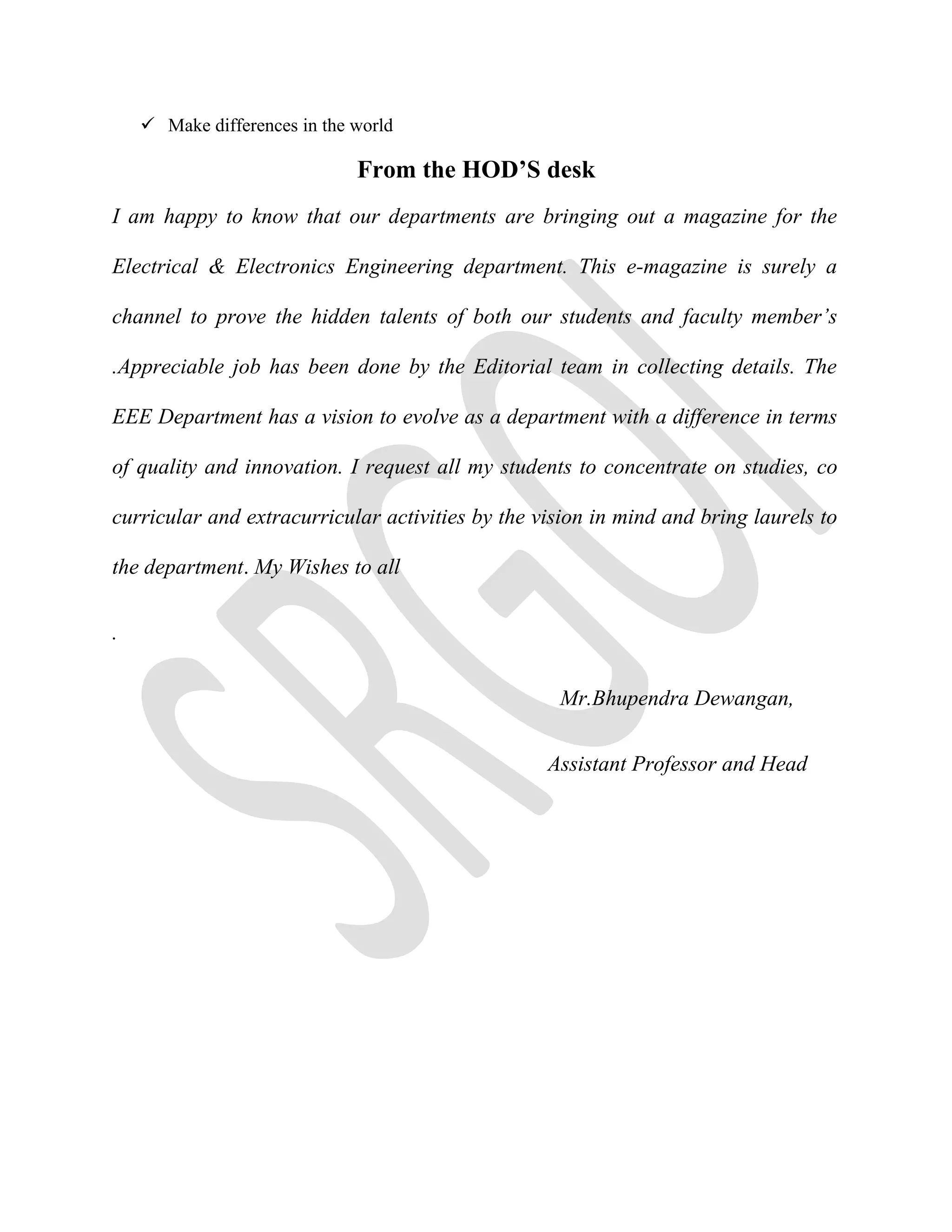 Electrical & electronics engineering | PDF