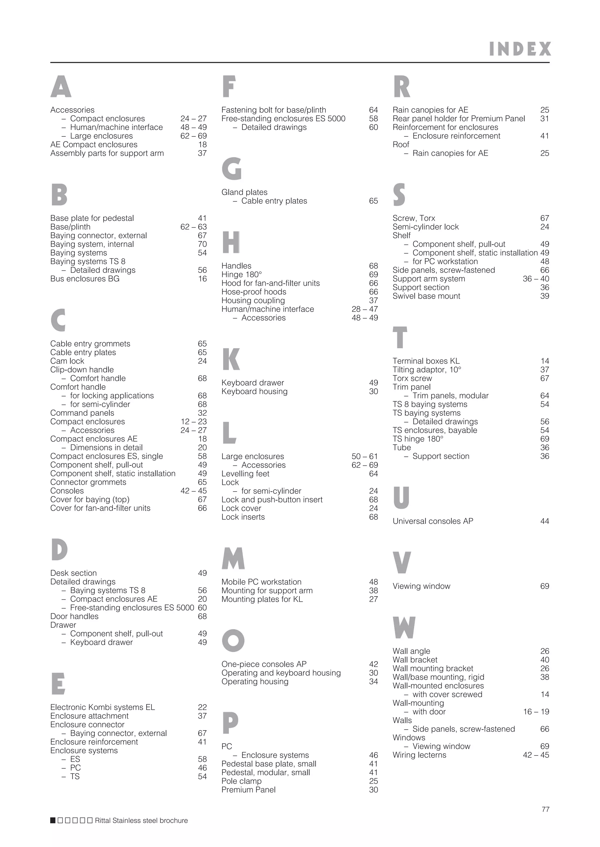 Rittal Electrical Enclosures | PDF