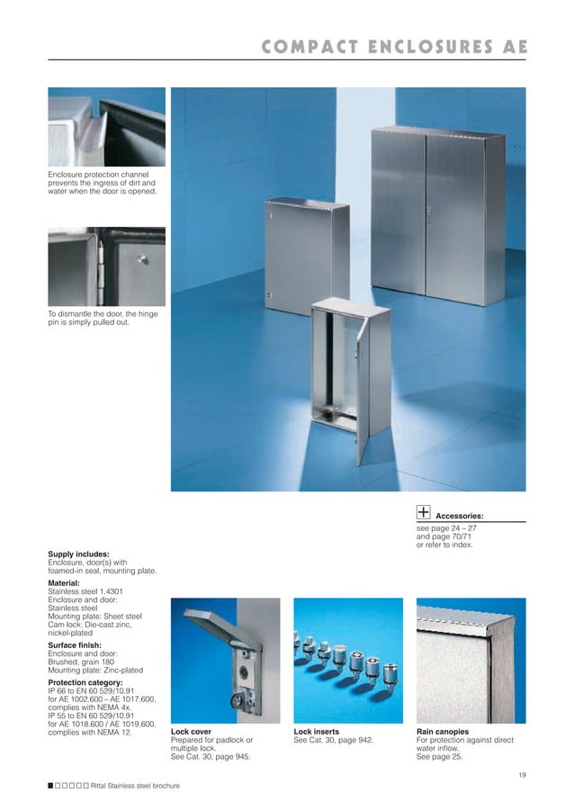Rittal Electrical Enclosures | PDF | Home Appliances | Home & Garden