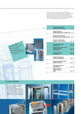 Rittal Electrical Enclosures | PDF