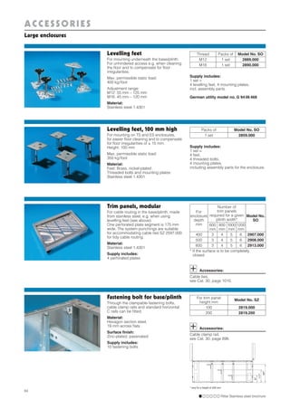 Rittal Electrical Enclosures | PDF