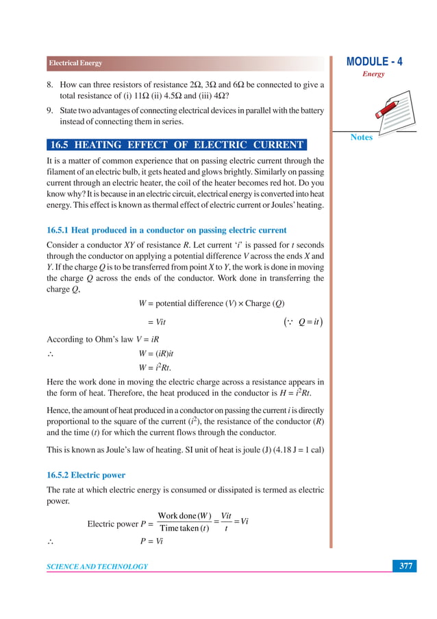 Electrical energy | PDF