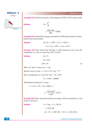 Electrical energy | PDF