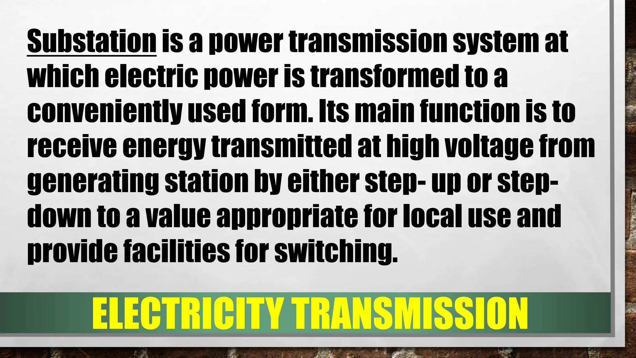ELECTRICAL ENERGY GENERATION, TRANSMISSION, AND GENERATION.pptx