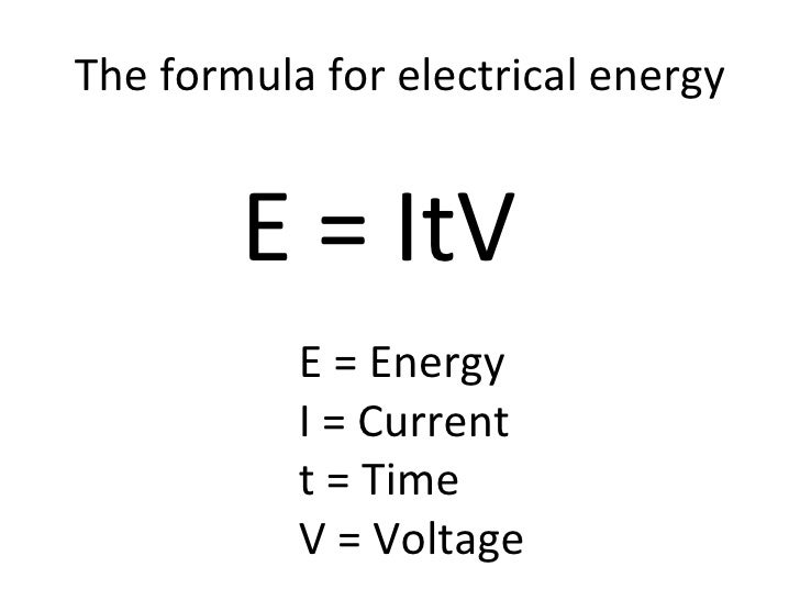 Electrical Energy Calculation Formula At David Velasquez Blog Electrical Energy Calculation Formula At David Velasquez Blog