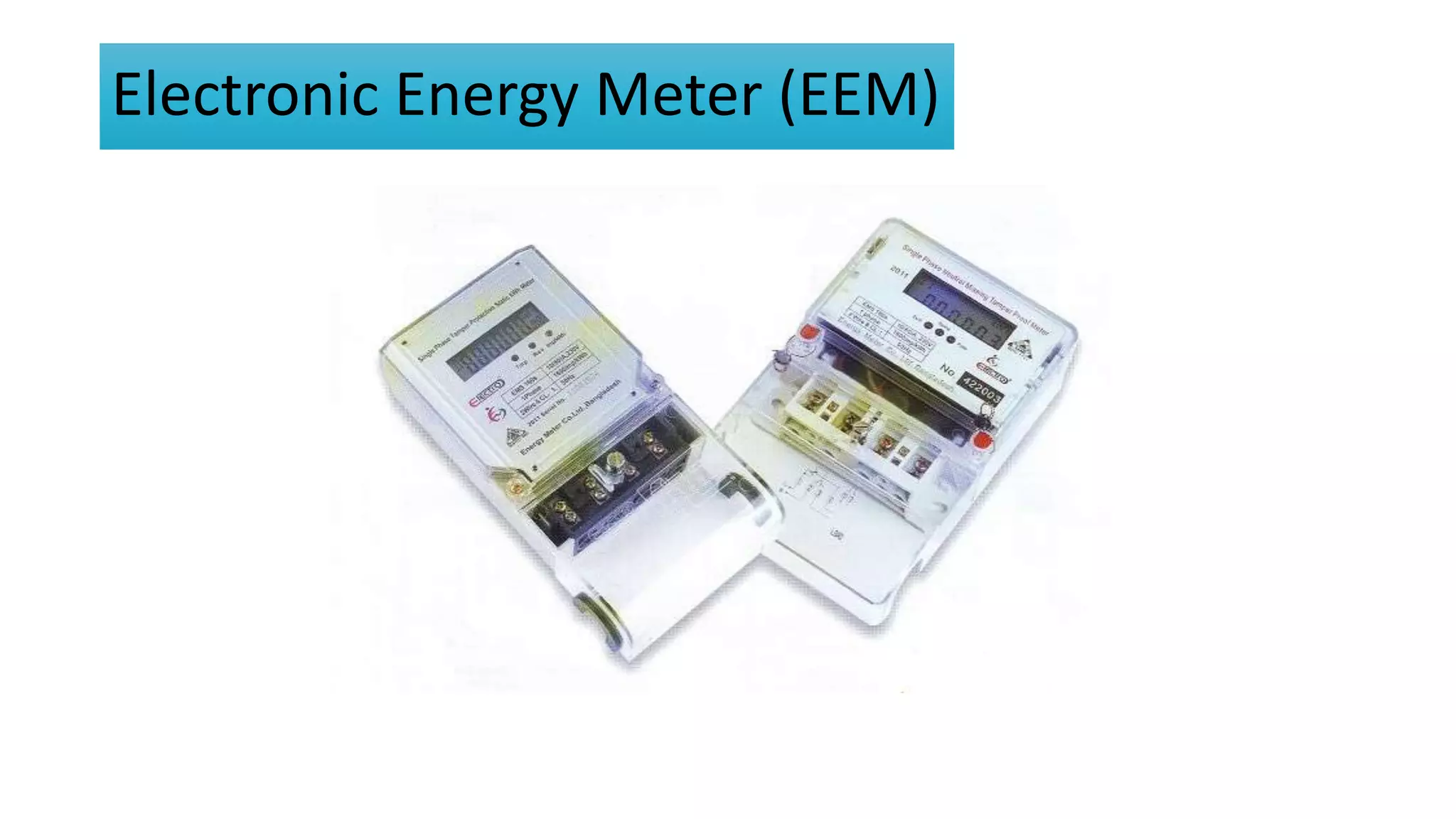 Electrical energy meter | PPTX