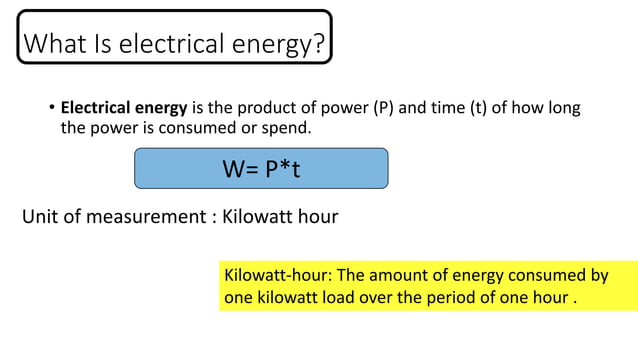 Electrical energy meter | PPTX | Physics | Science