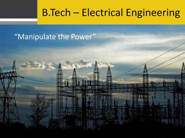 Electrical Engineering | PPT