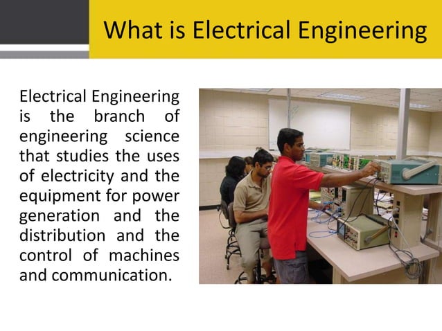 Electrical Engineering | PPT