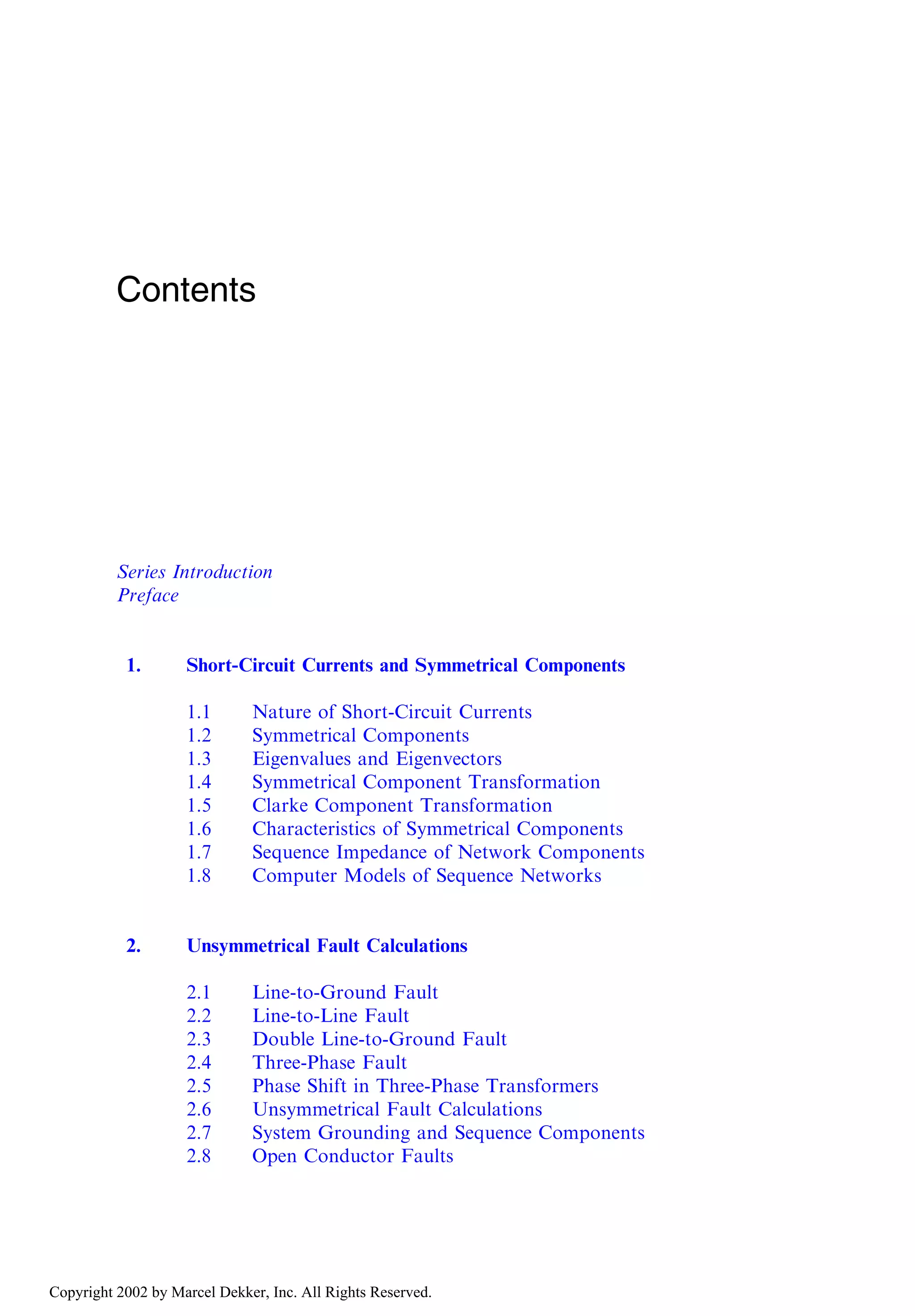 Electrical Engineering - Power System Analysis Short-Circuit Load Flow ...