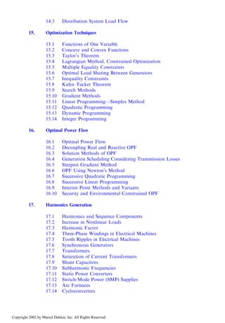 Electrical Engineering - Power System Analysis Short-Circuit Load Flow ...