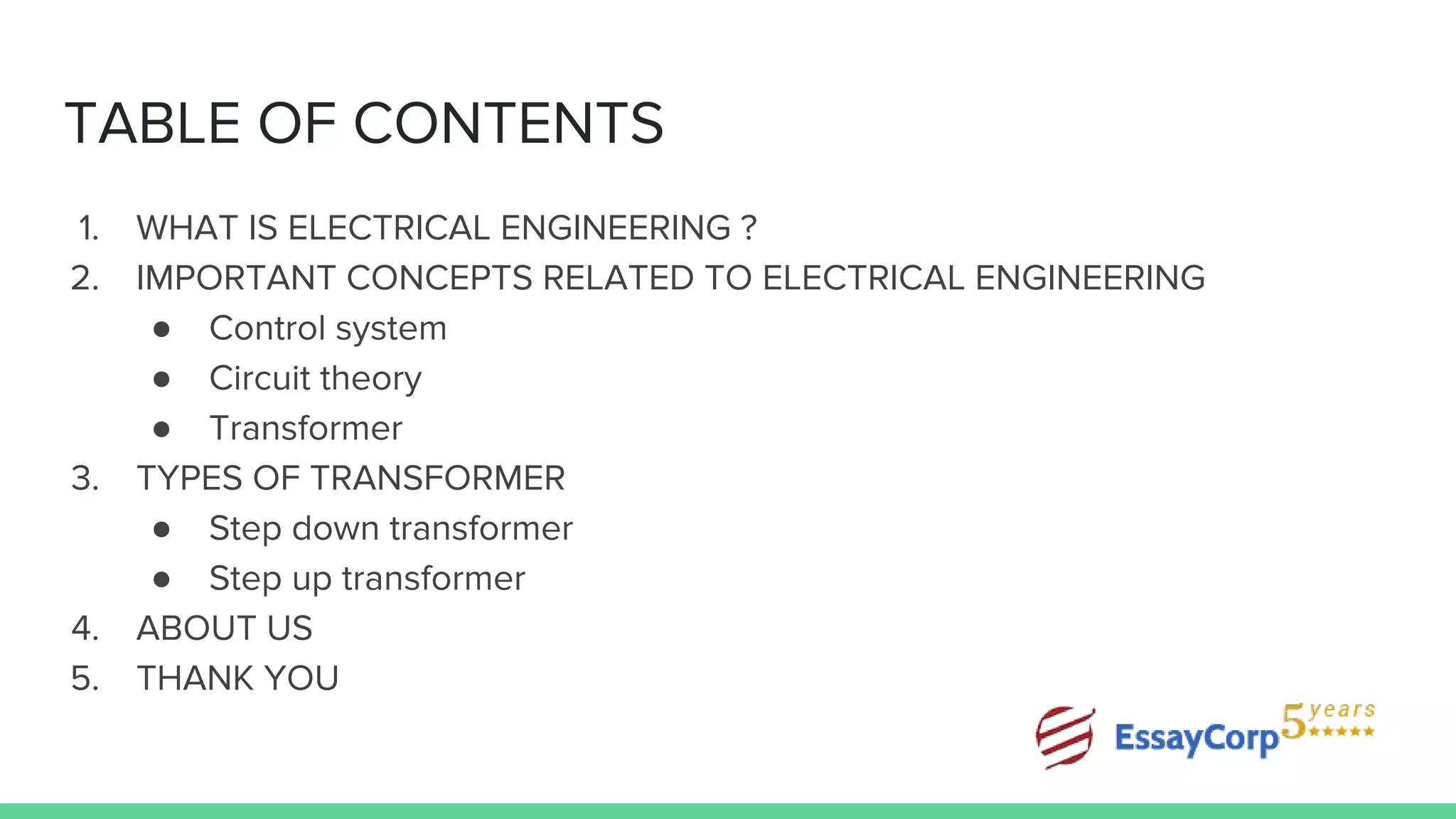 Electrical Engineering Assignment Help 5243