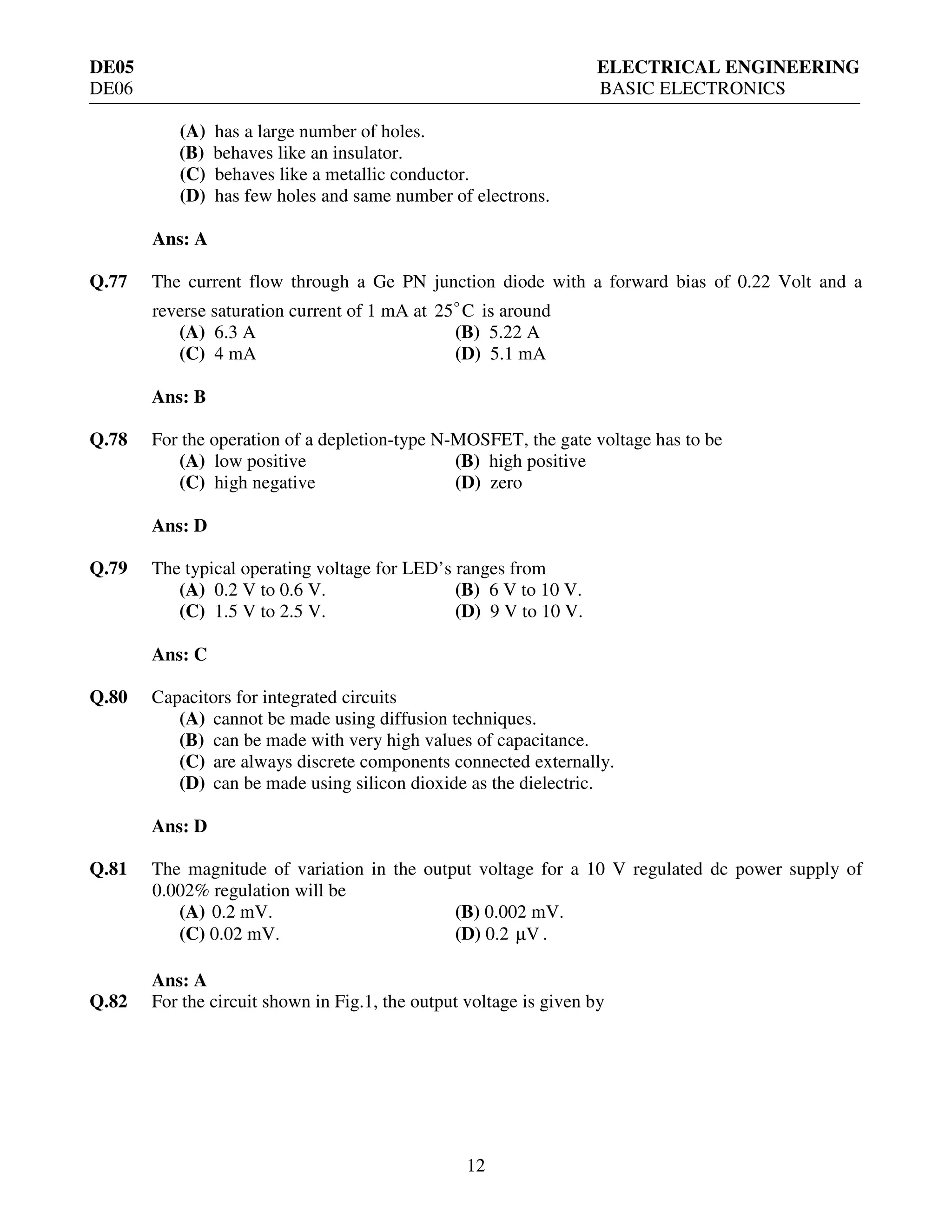 Electrical engineering basic | PDF