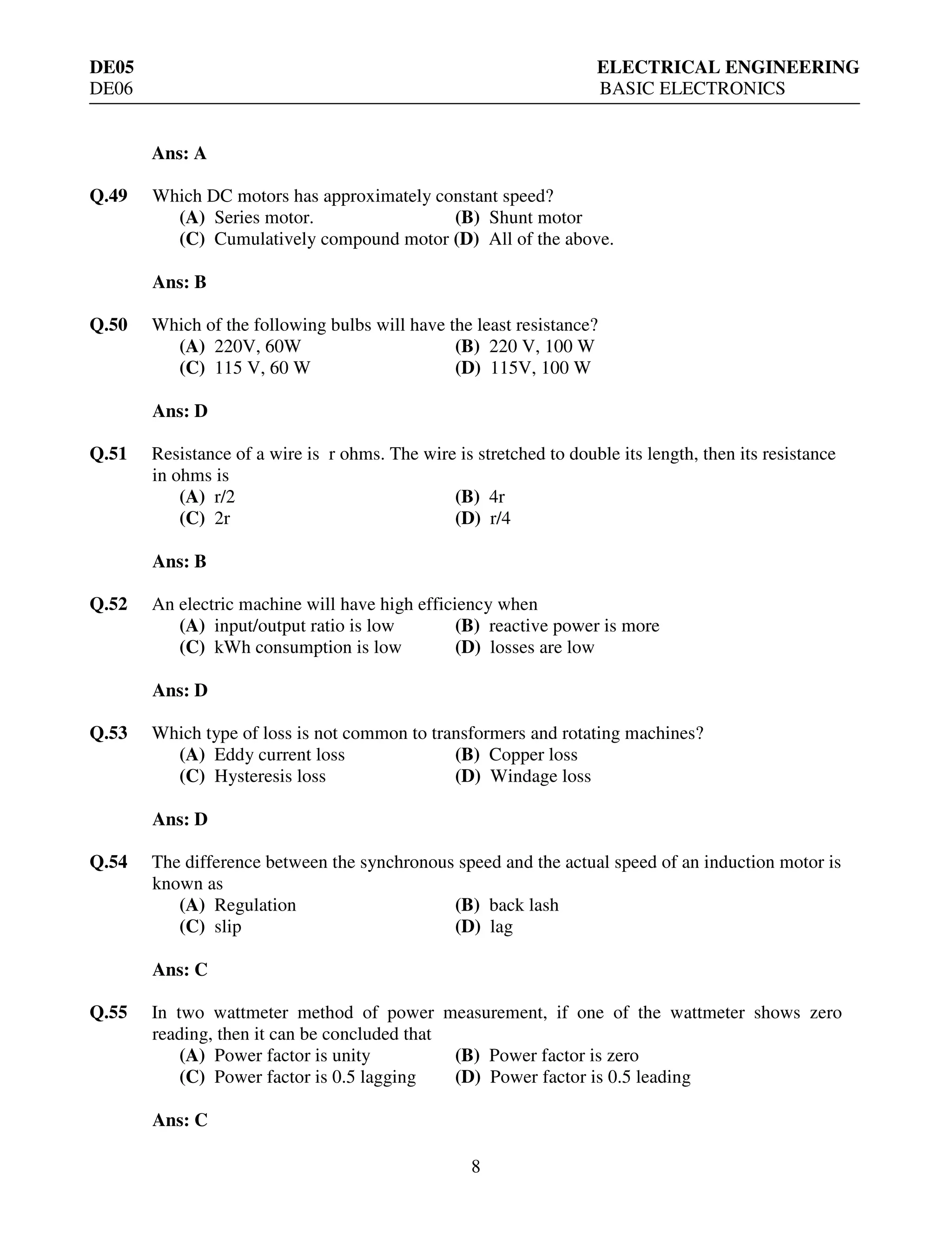 Electrical engineering basic | PDF