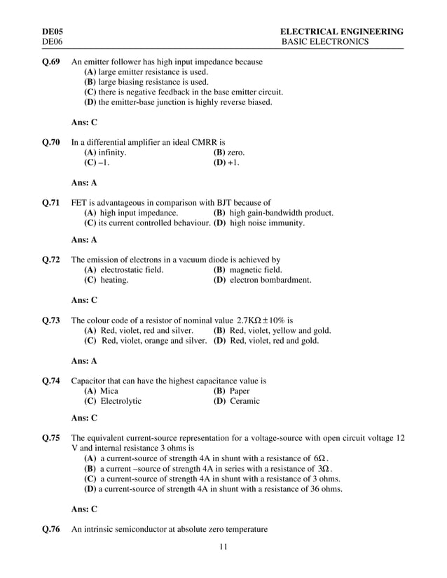 Electrical engineering basic | PDF