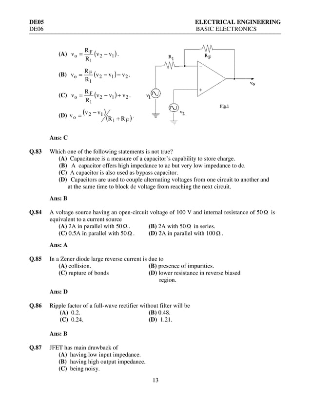 Electrical engineering basic | PDF