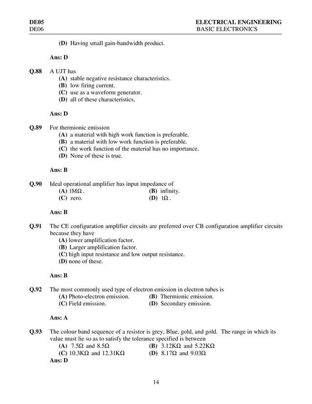 Electrical engineering basic | PDF